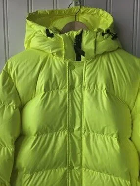 TNA | Jackets & Coats | Tna Super Puff Neon Fluorescent Yellow Puffer ...